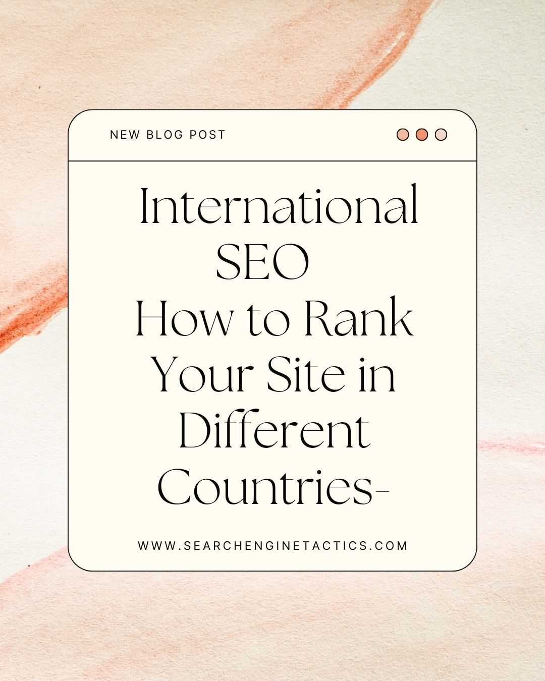 International SEO | How to Rank Your Site in Different Countries